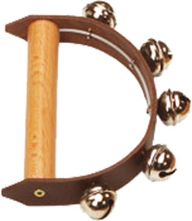 Schellenband mit Holzgriff, Lederband, 5 Schellen | Schellenbänder ...